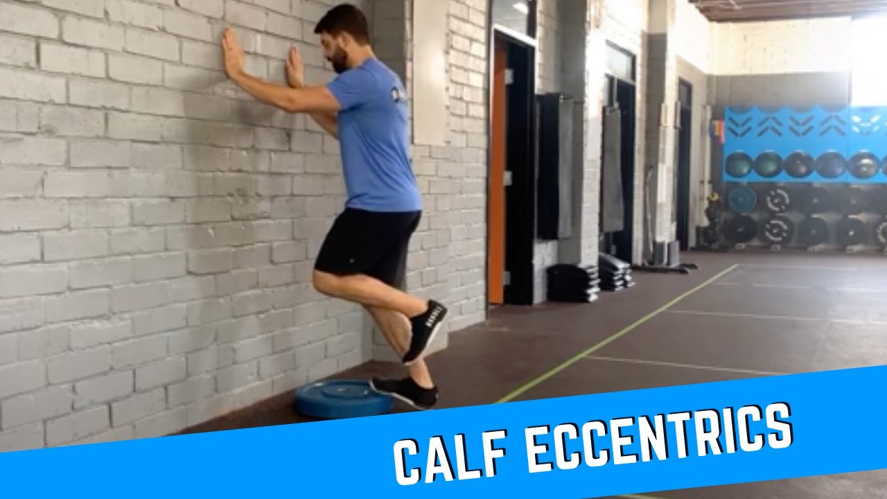 Calf Eccentrics x2 - YouTube