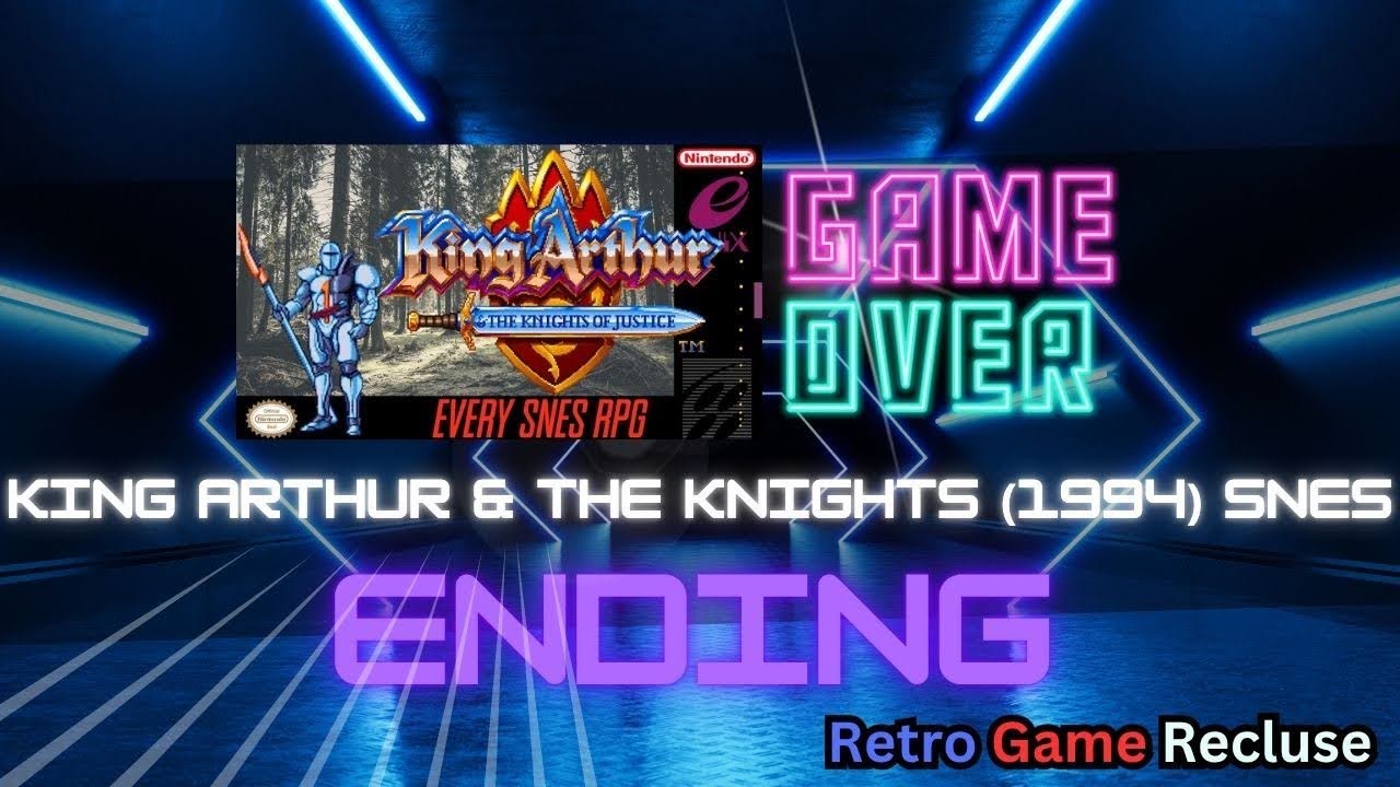 King Arthur and the Knights of Justice (1994) SNES Super Nintendo ...