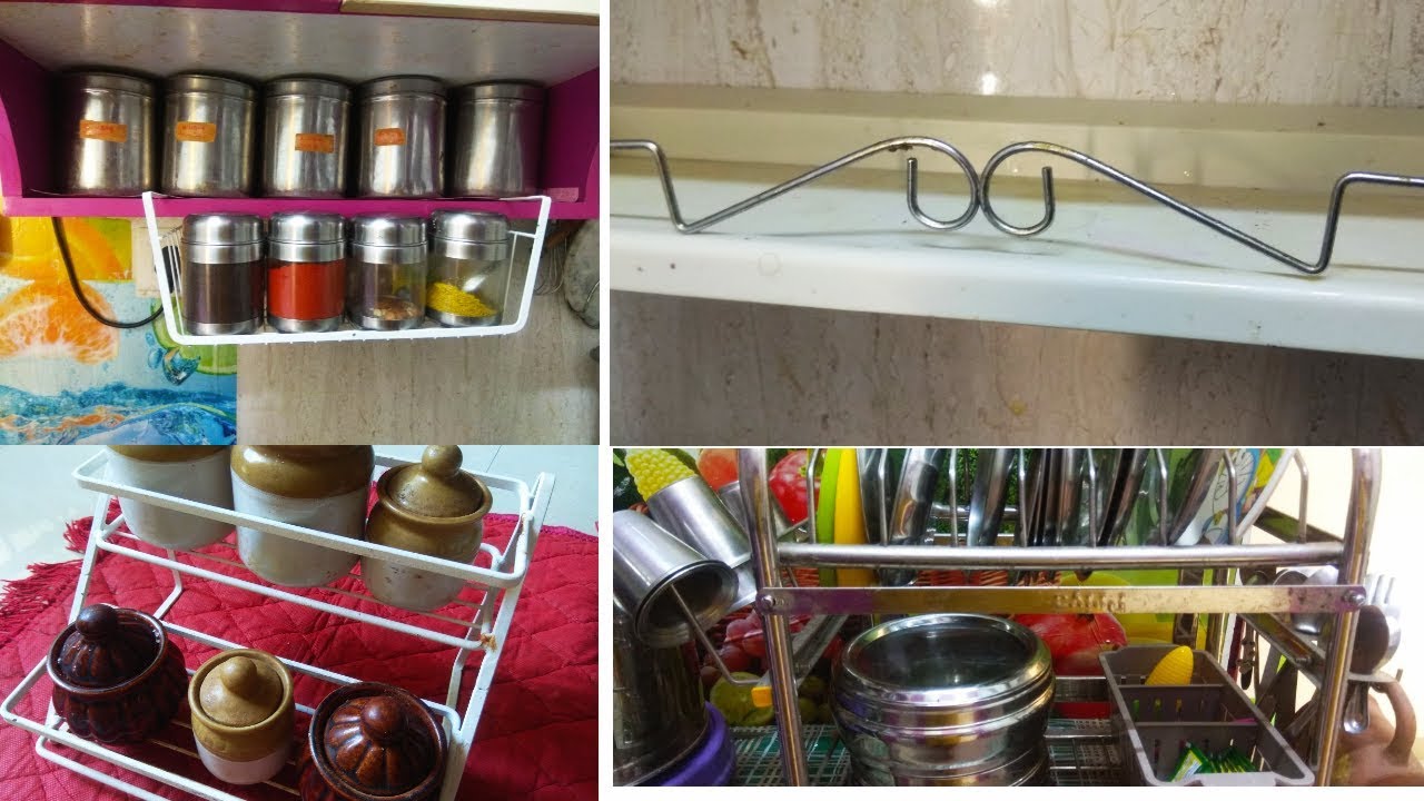 Useful Kitchen organizers|சின்ன கிட்சனா இருந்தாலும் நிறைய இடம் ...