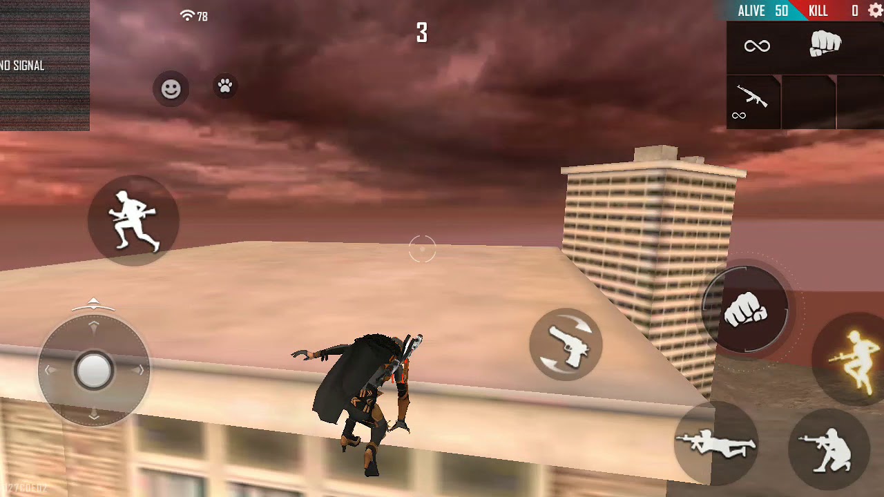 Trick to climb on roof of building in free fire lobby - YouTube