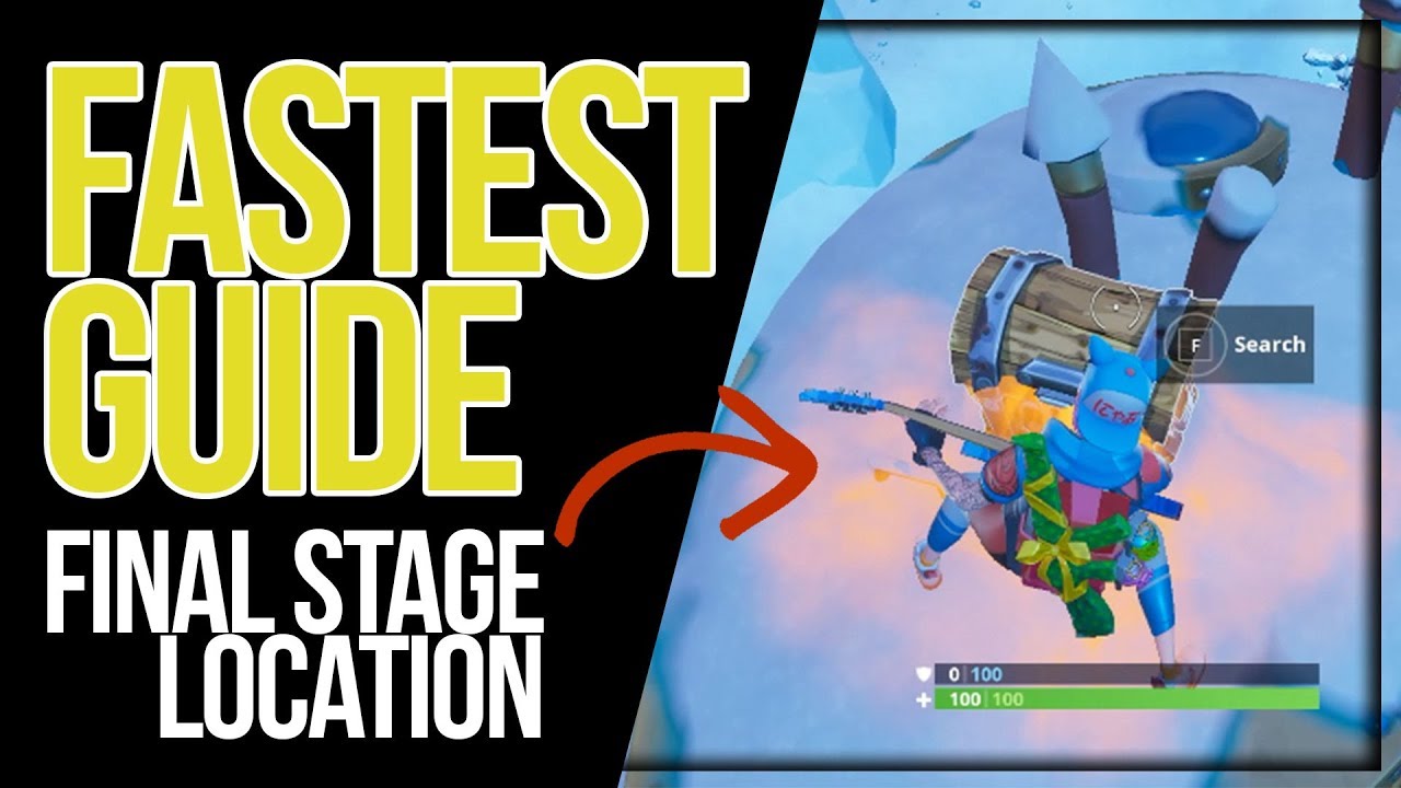 Final Stage: Dance on top of a submarine (Fortnite Week 1, Season 7 ...