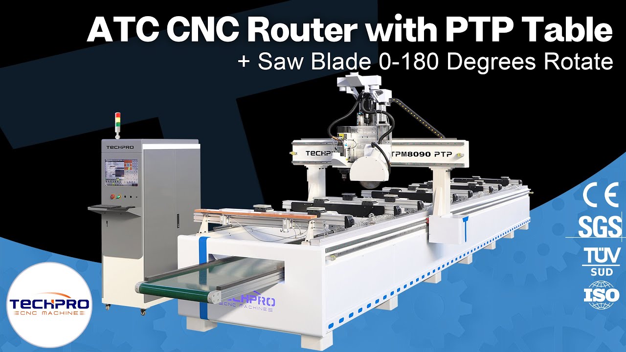 2024 Affordable CNC Machining Center with PTP Table Design - YouTube