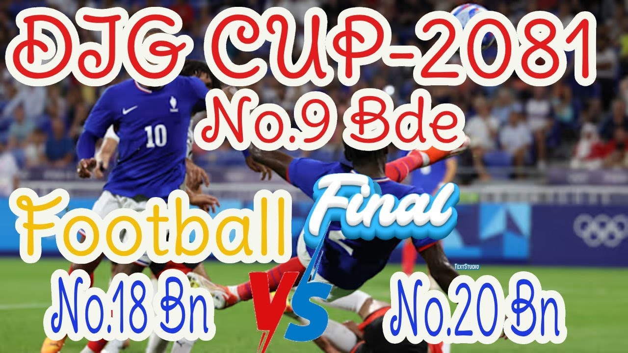 Brigade Cup 2081 No.9 Bde ktm football final - YouTube