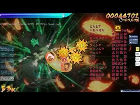 【Osu!】Shakugan no Shana III (Final) (ALTIMA) - ONE (TV Size) [Hard + Hidden]
