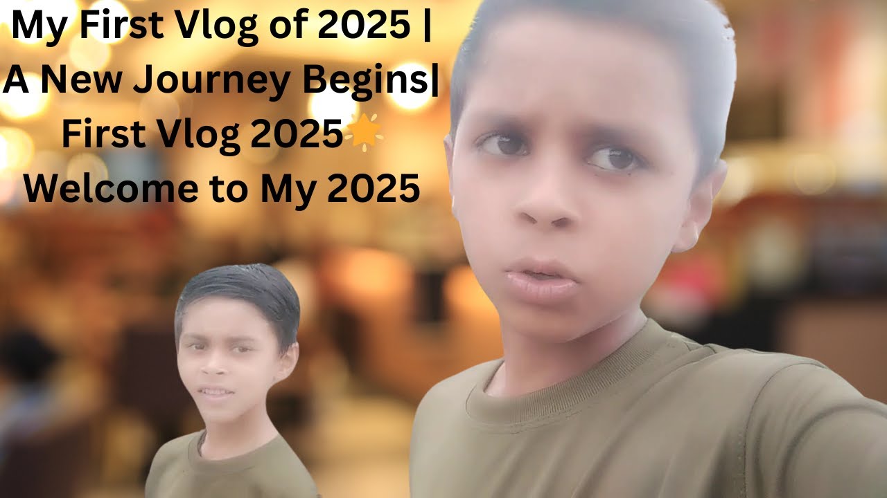 My First Vlog of 2025 | A New Journey Begins| First Vlog 2025🌟 Welcome ...
