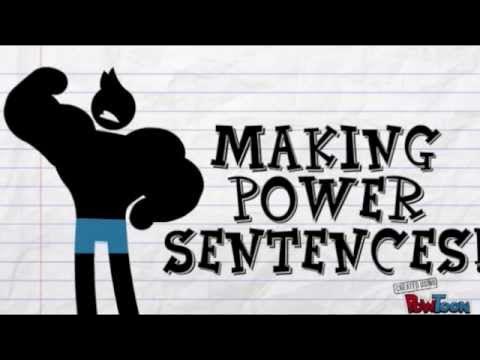 Synonyms: Writing Power Sentences Lesson - YouTube