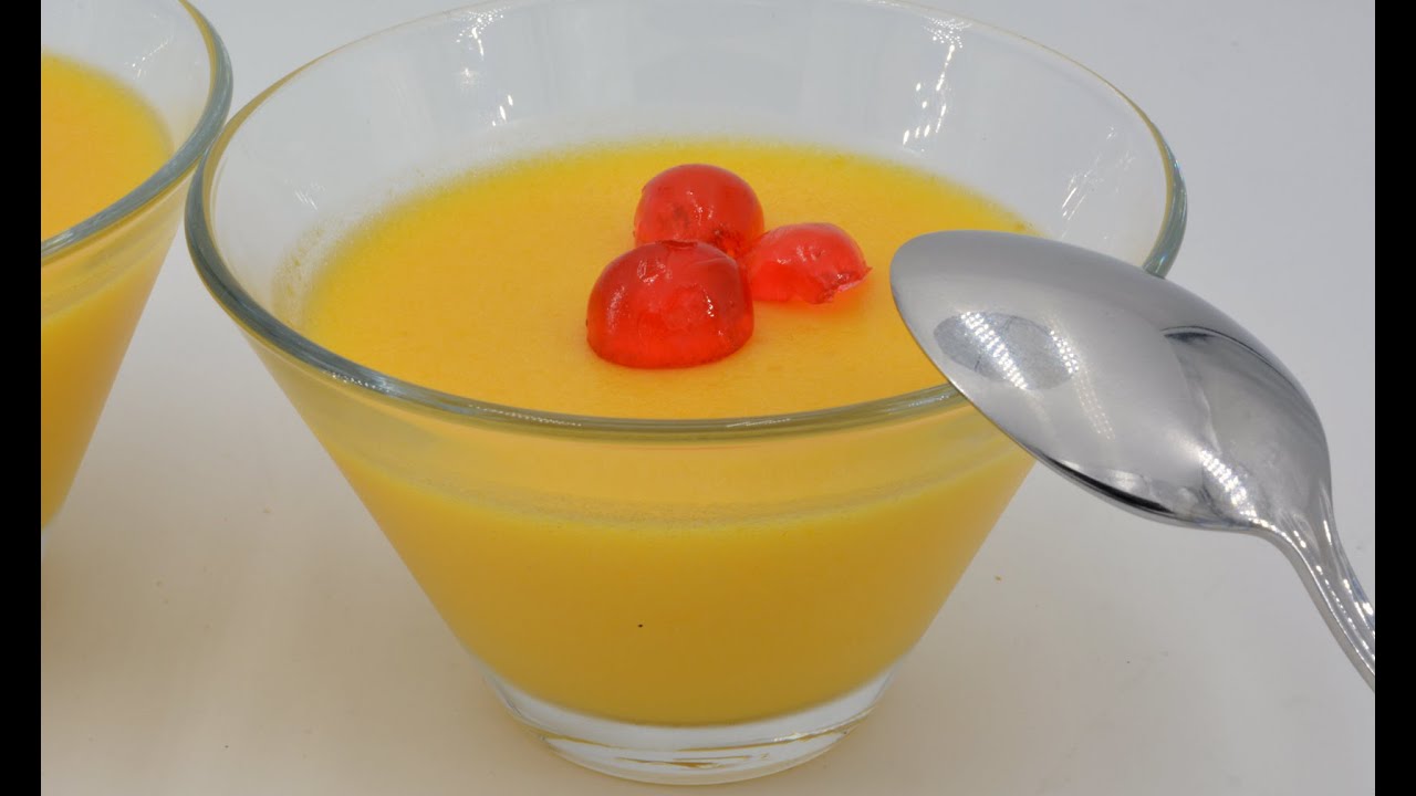 Como hacer mousse de melocotón con el Mycook touch - YouTube