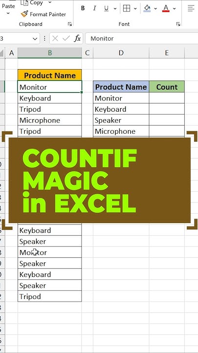Countif Magic In Excel Excel Interview Question Tips And Tricks 😎
