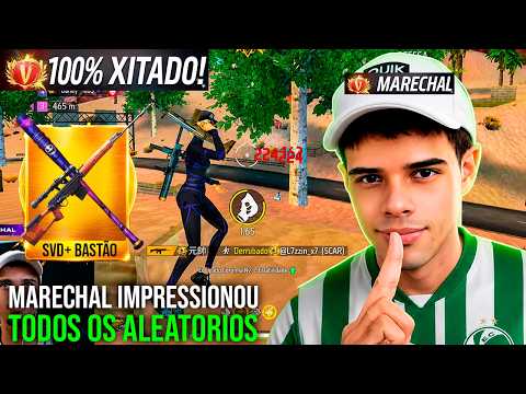MARECHAL FEZ 75 KILLS E IMPRESSIONOU TODOS OS ALEATORIOS:  MARECHAL CLIPS - FREE FIRE