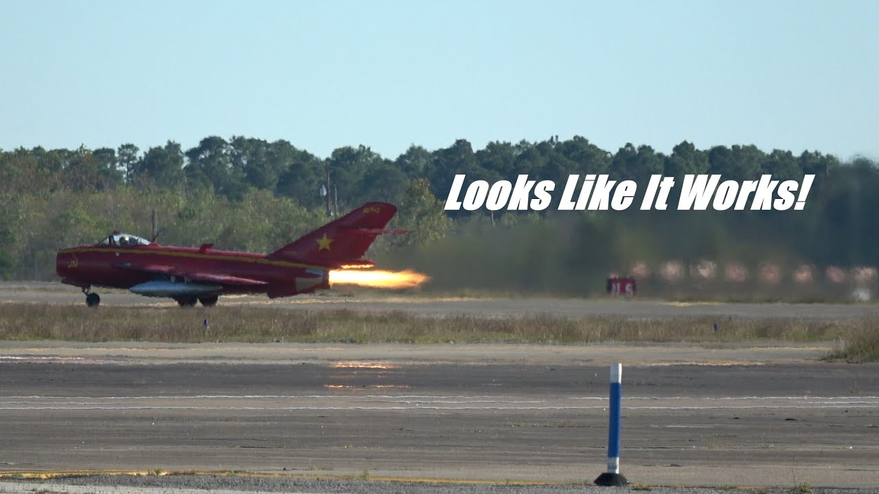 Mig-17 Afterburner Test and TA-4J Skyhawk Update - YouTube