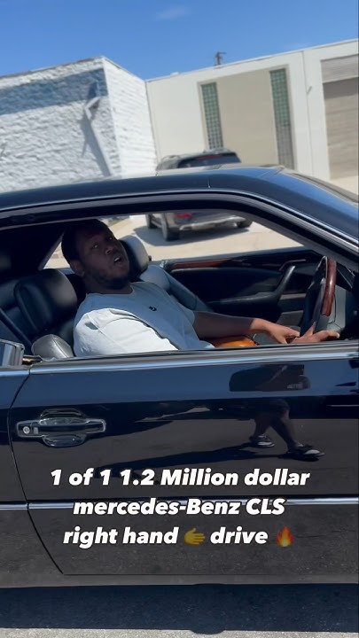 1 of 1 1.2 Million dollar mercedes-Benz 500CL right hand 🫱 drive 🔥 ...