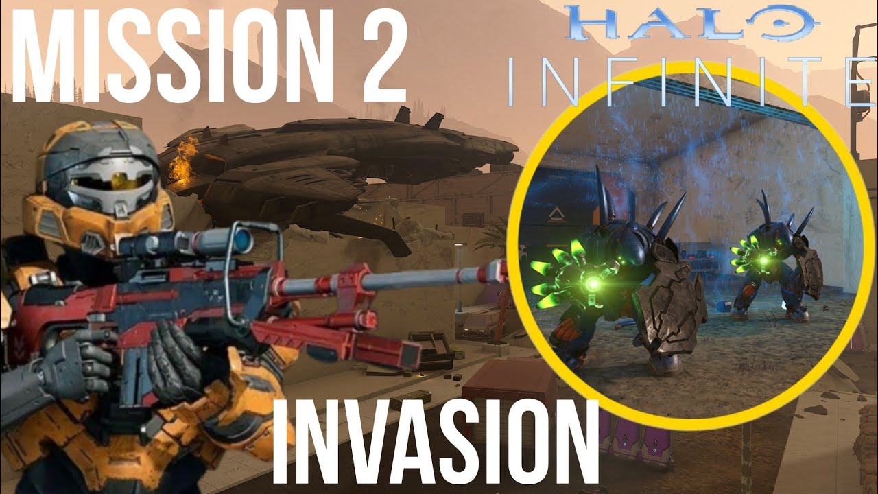 Halo Infinite Campaign Forge TRAILER - Mission 2 "Invasion" - YouTube