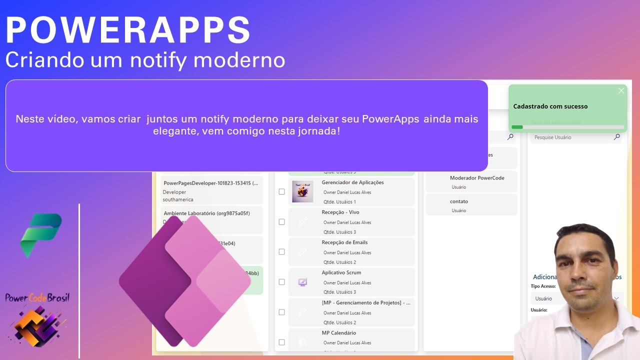 [PowerApps] - Criando um Notify moderno. - YouTube