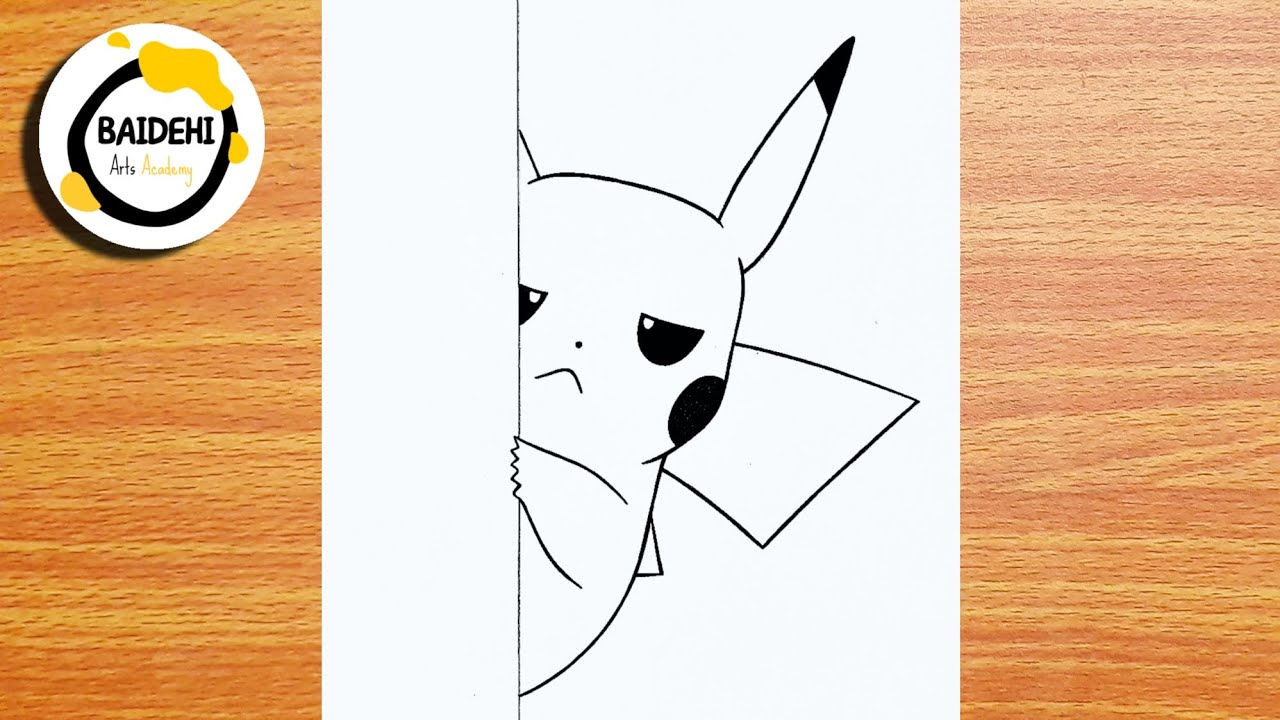 How to Draw Pokemon | Pokemon Pencil Drawing | Cartoons Drawing | Easy ...