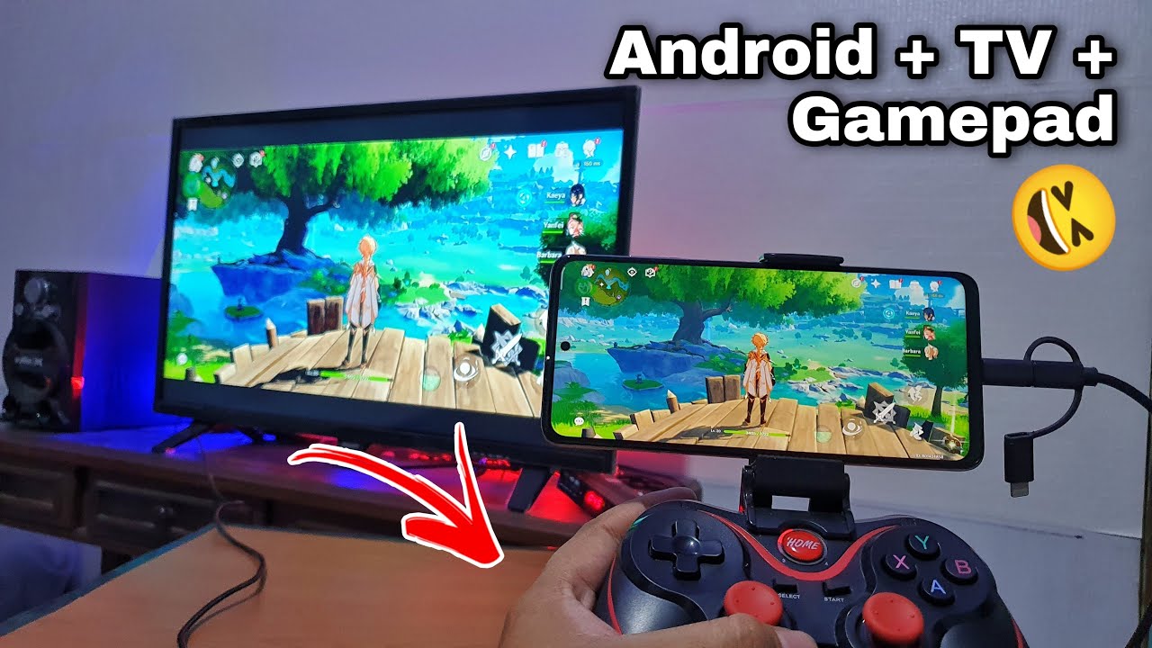 Cara Main Game Di TV Lewat Hp Android Via Gamepad Dengan 2 Alat Ini ...