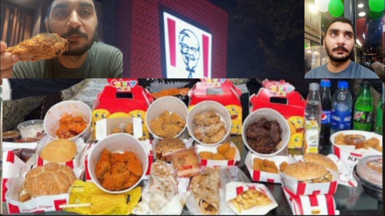 KFC Full Menu Review /Rfc Food Secrets kay sath/KFC Ka Neya Chicken ...