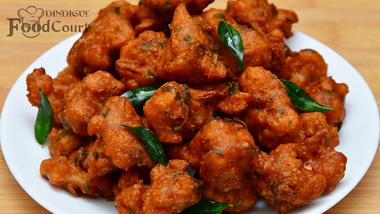 Crispy Gobi Pakoda Recipe/ Gobi Pakora/ Cauliflower Pakoda - YouTube