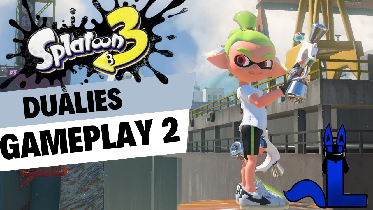 Splatoon 3 - Dualies Gameplay 2 - 1080p - YouTube