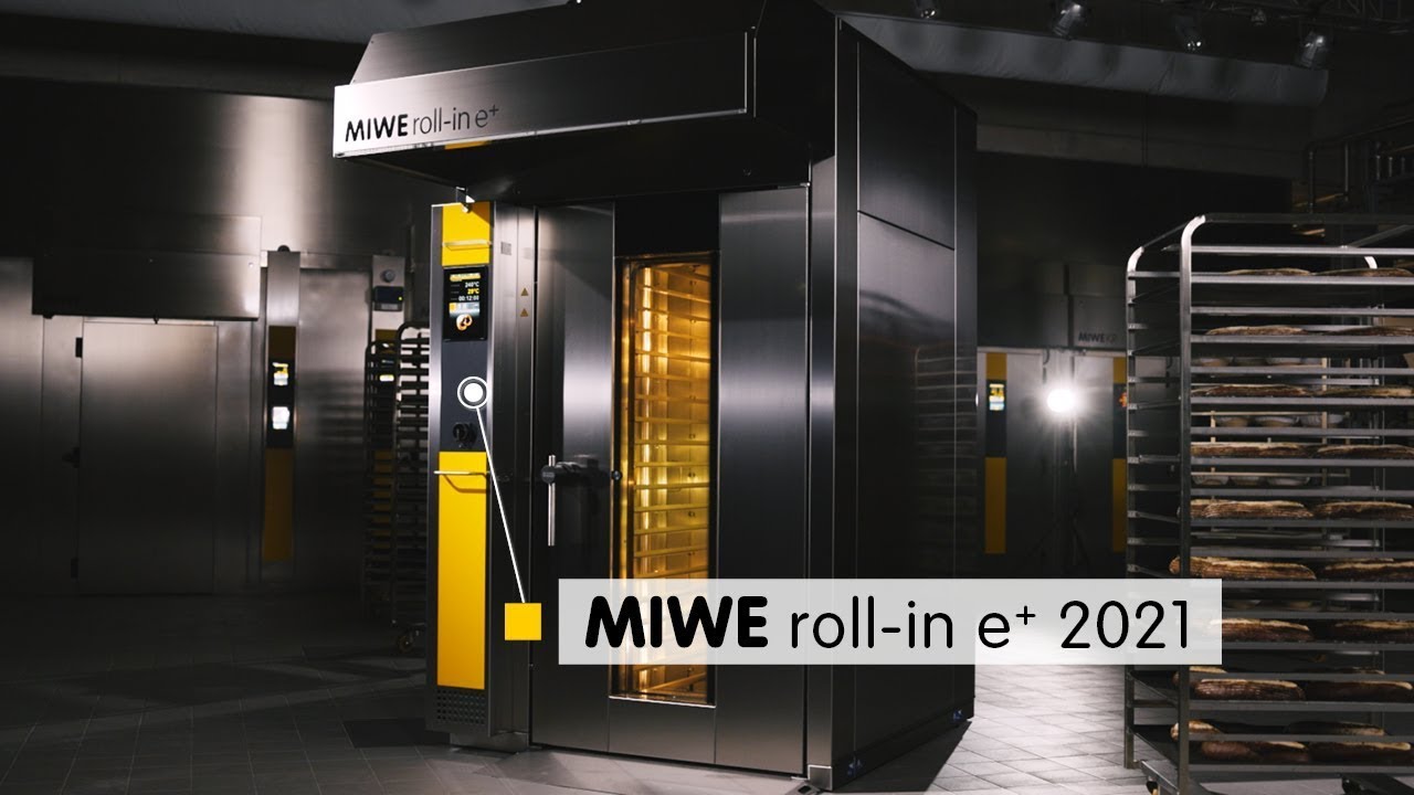 Rack oven MIWE roll-in 2021 – good can be made even better. - YouTube