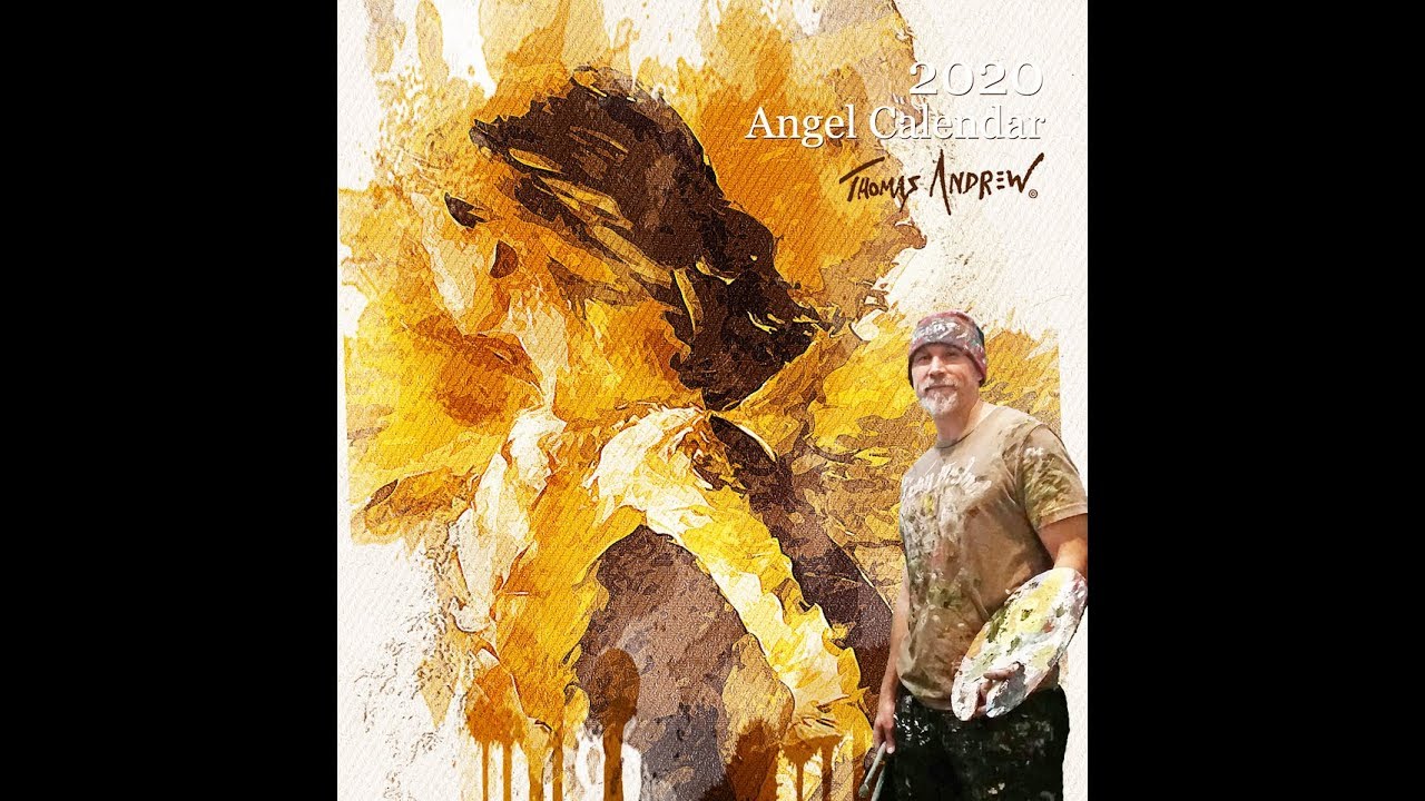 2020 Angel Art Calendar / Preorder Sale - YouTube