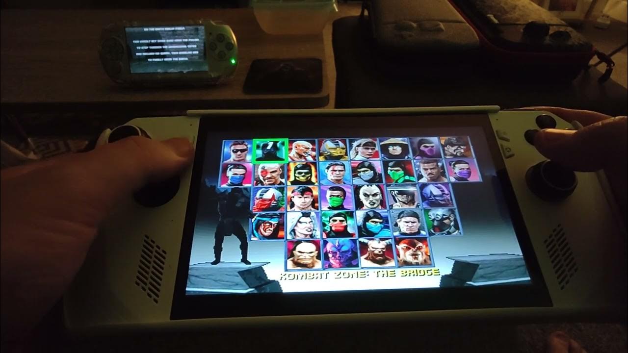Mortal Kombat Trilogy on the Asus Rog Ally ft PSP. - YouTube
