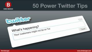 50 Twitter Power Tips