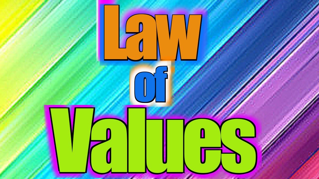The Law of Values - YouTube