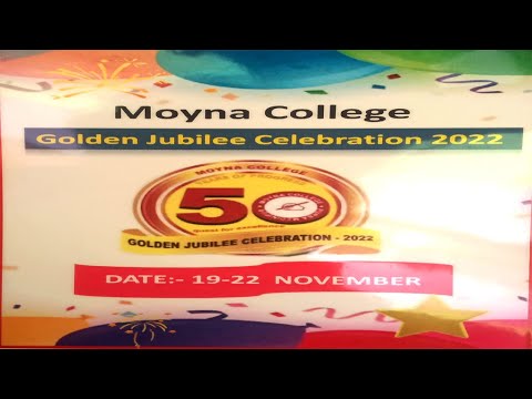Moyna College Golden Jubilee Celebration 2022 - YouTube