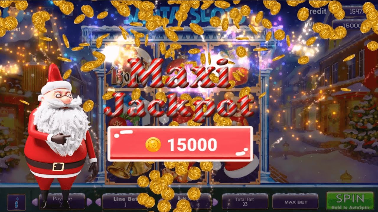 Unbelievable!!! Super RARE $15000 JACKPOT WIN |Santa Slots 2020| - YouTube