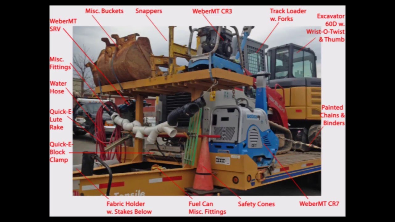 Photos of the Wall Crew Truck and Trailer - YouTube