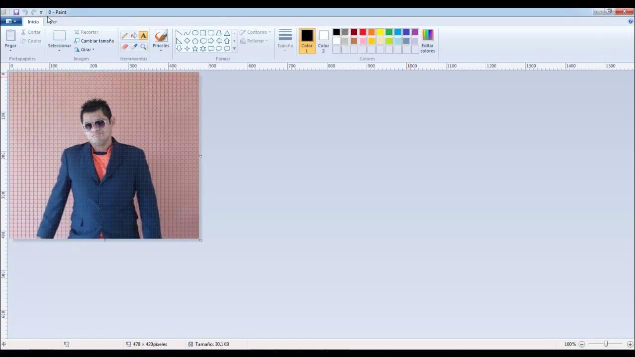 Como Copiar En Paint - YouTube