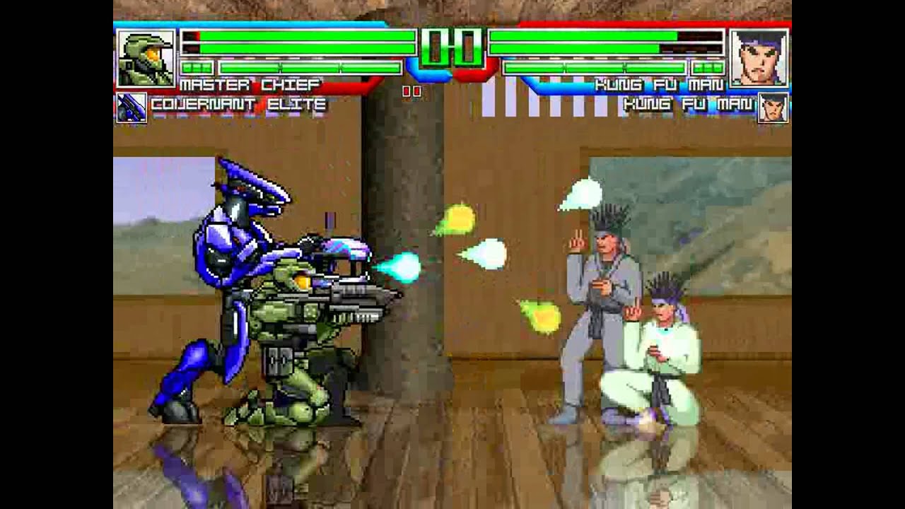 MUGEN - Master Chief(reupdated) & Covernant Elite DL - YouTube