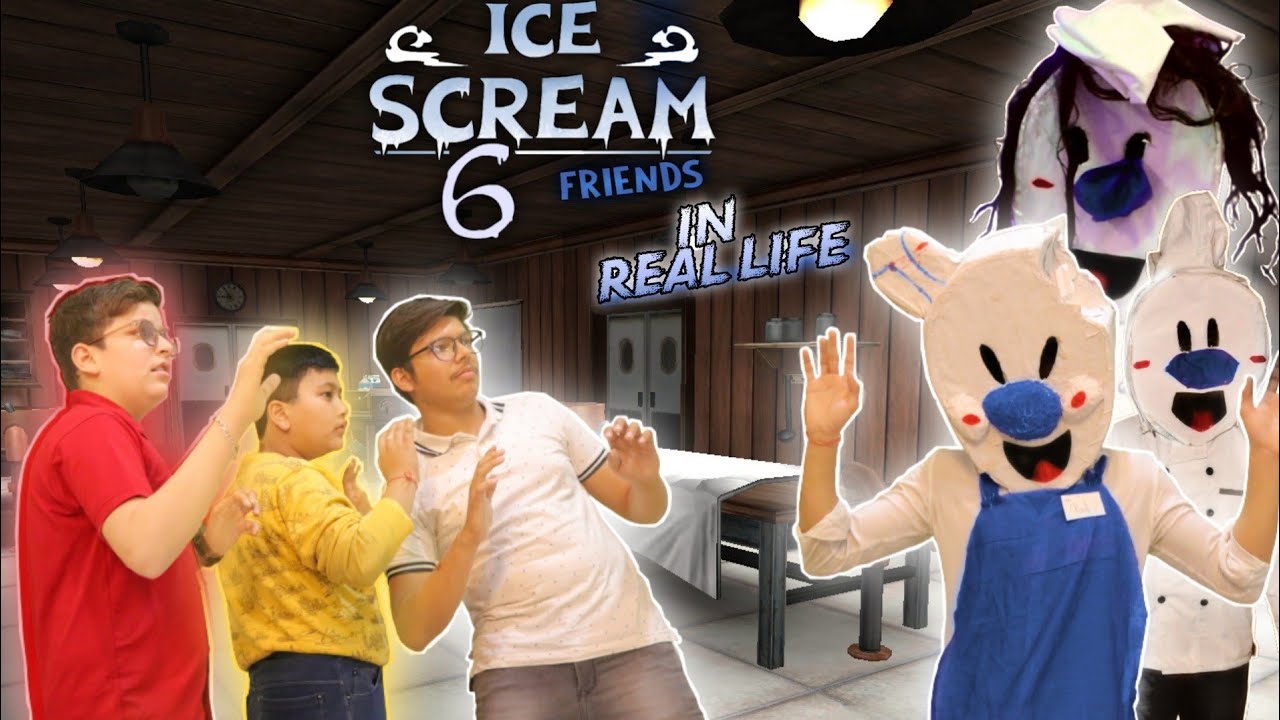 Ice Scream 6 Friends: Charlie In Real Life - YouTube