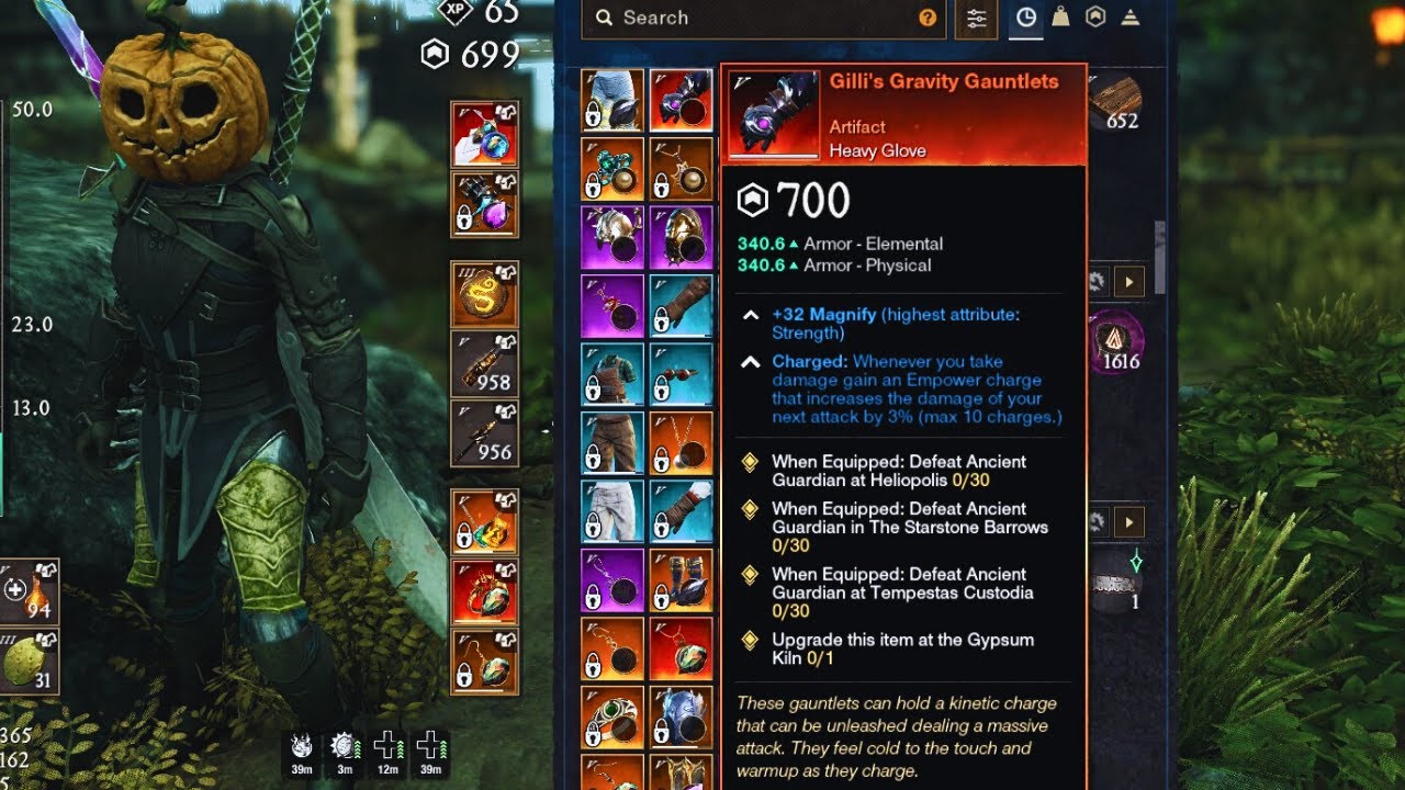 New World - Gilli's Gravity Gauntlets Artifact - YouTube