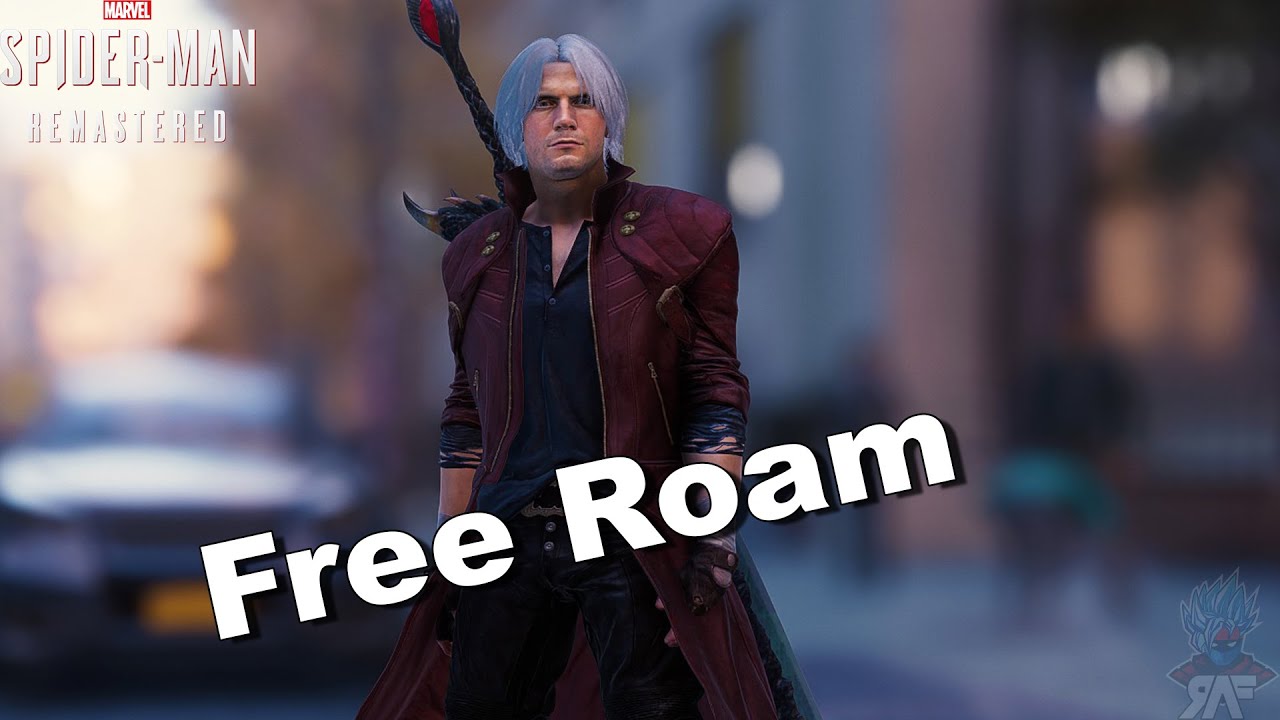 Dante - Devil May Cry 5(MOD) Free Roam Gameplay in Marvel’s Spider-Man ...