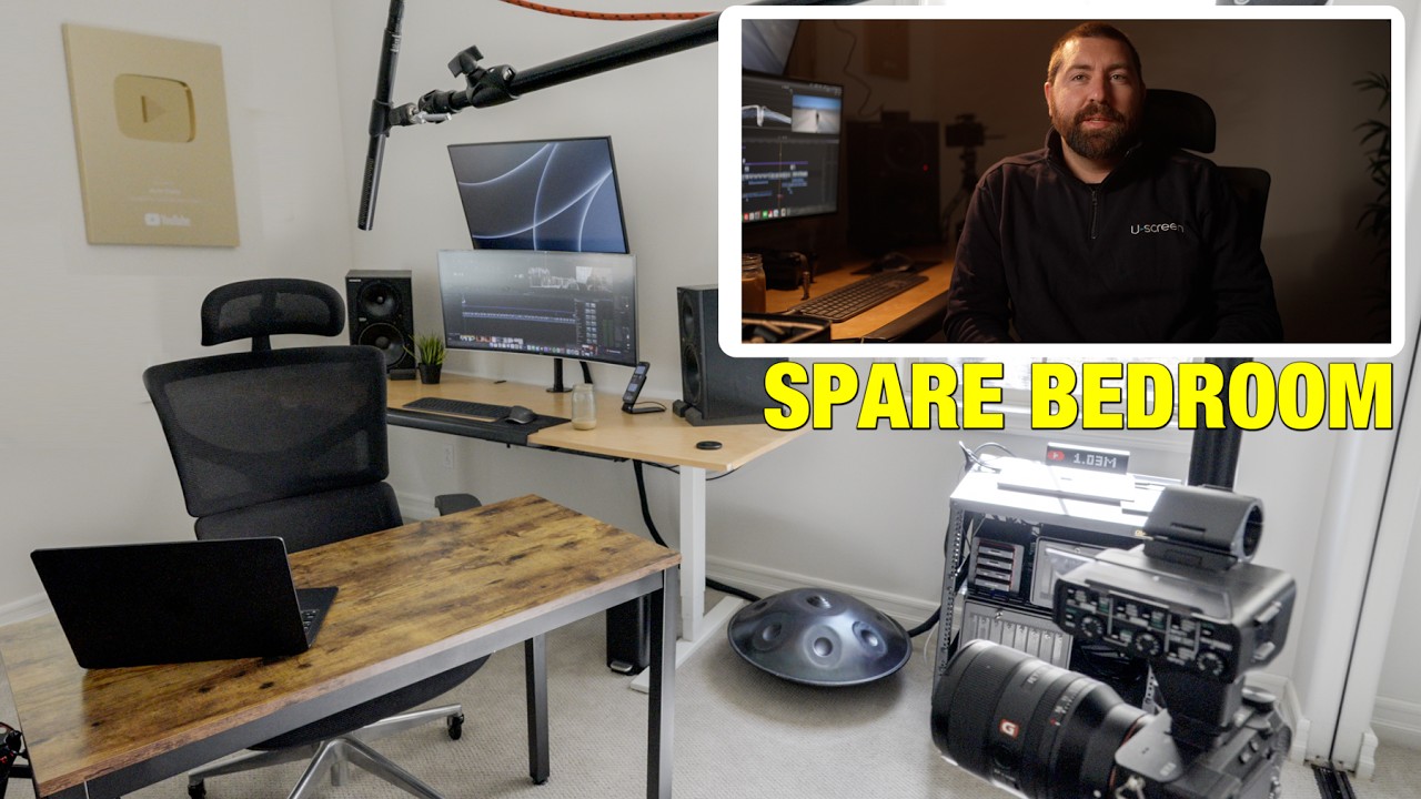 How to Setup a YouTube Filming Room - YouTube