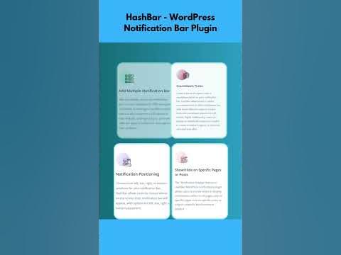 HashBar Best Notification Bar WordPress Plugins #wordpress #wordpressplugins #htmllib - YouTube