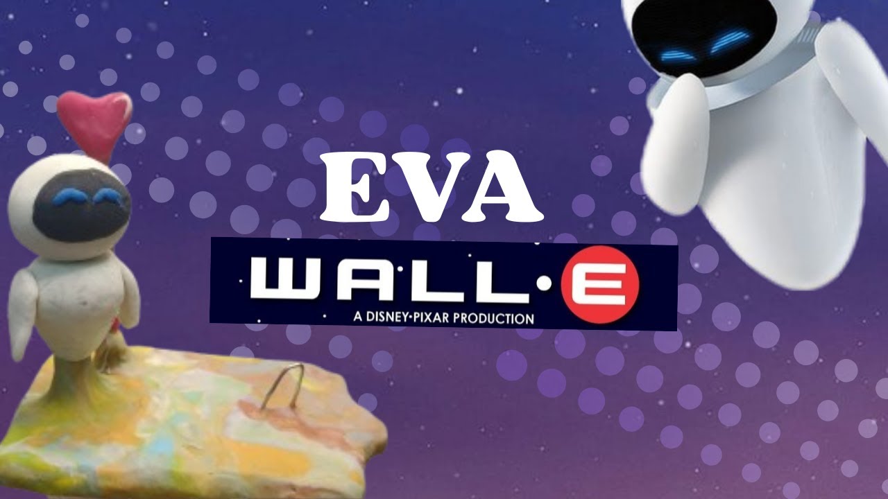 Cómo hacer a EVA de Wall-e en Plastilina Fácil - DIy - YouTube