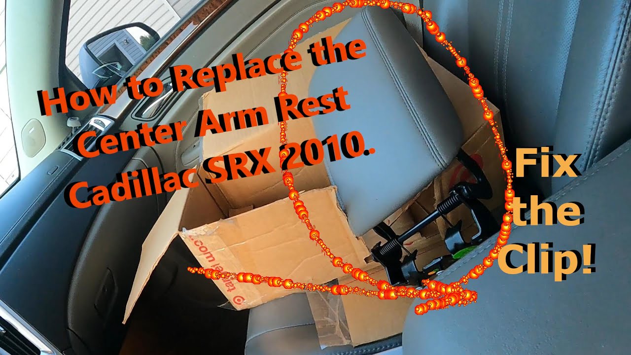 How to Replace the Center Console Armrest 2010 Cadillac SRX - YouTube