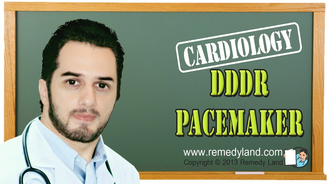 DDDR pacemaker for patients with any heart rate lower than sixty beats ...