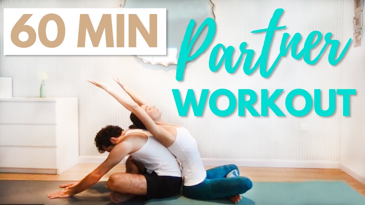 60 MIN Partner Workout at Home - YouTube