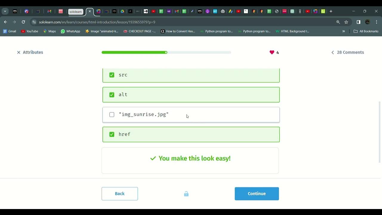 18 Attributes Introduction To Html Sololearn Youtube