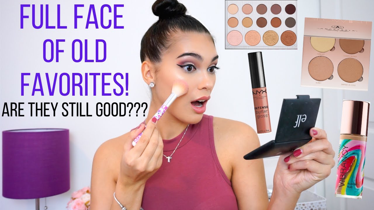 FULL FACE OF OLD MAKEUP I USED TO LOVE - YouTube