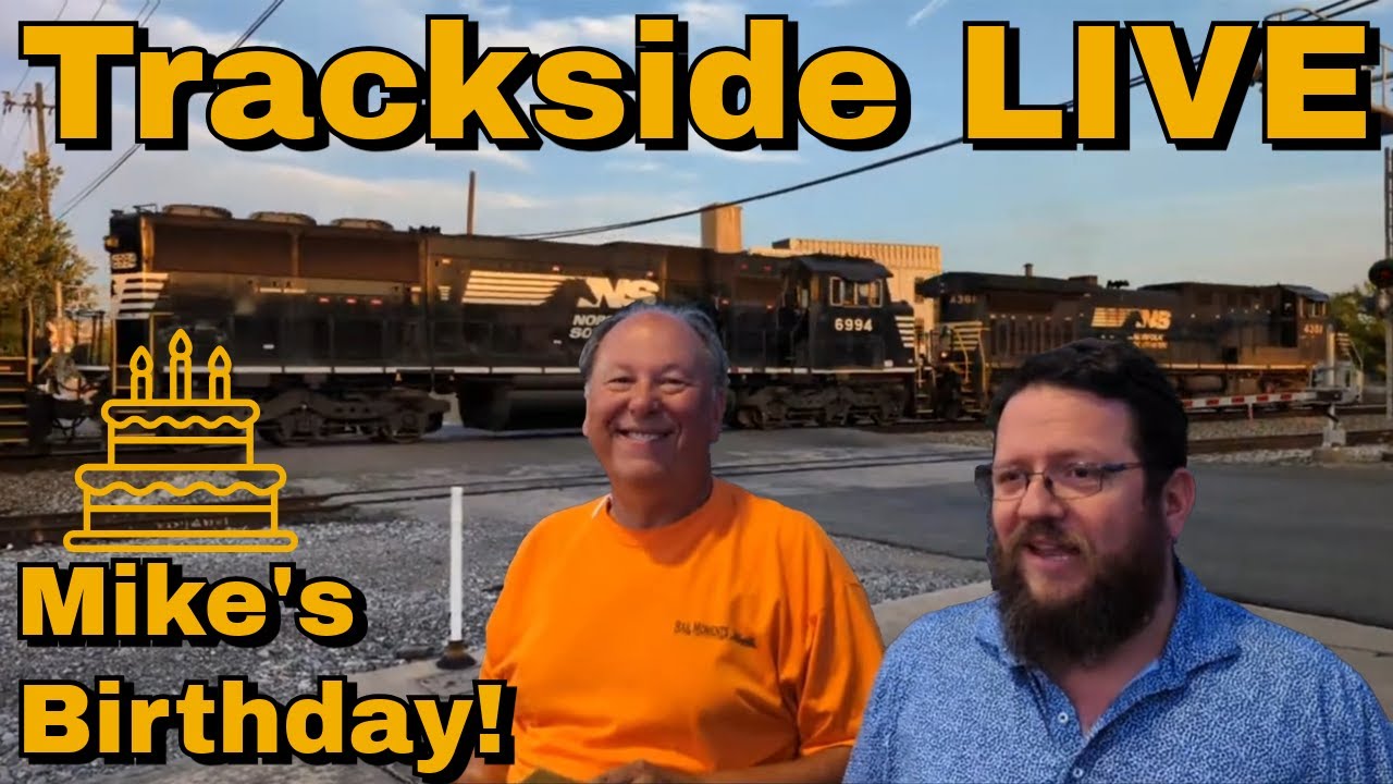 Trackside Tuesday Under The Stars featuring CSX, BNSF, and NS ...