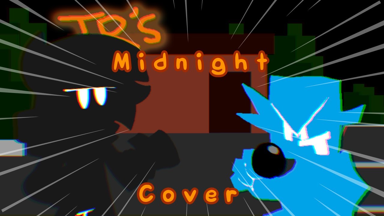 FNF | Midnight | vs Ourple guy | but me sings it + Gameplay - YouTube
