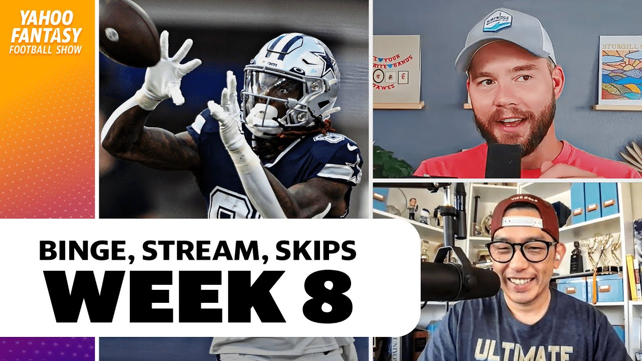 NFL Week 8 fantasy viewer guide: Games to binge, stream, skip - YouTube