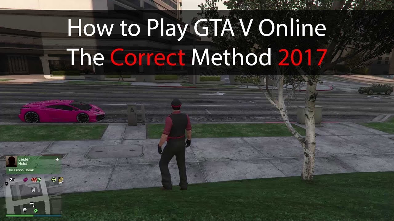 How to Play GTA V Online the correct method 2017 - YouTube