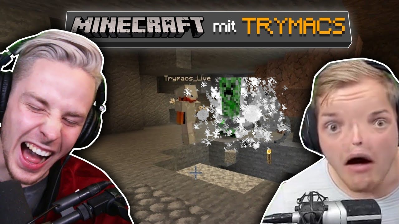 TRYMACS sprengt seine BASE einfach (warum JUNGE??) - MINECRAFT mit ...