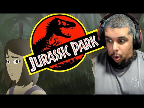 VIPER REACT'S TO: Michael Crichton's Jurassic Park ANIMATED - The Bite of the Raptor