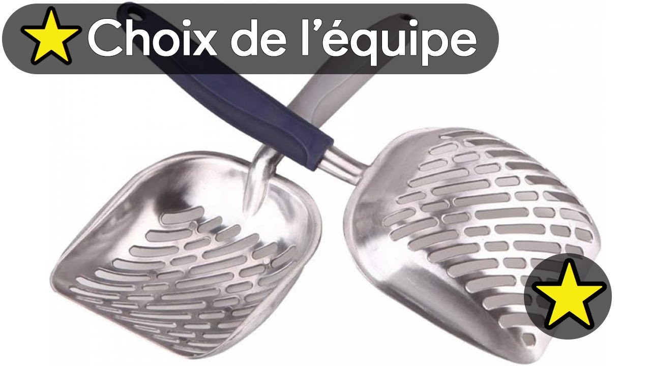 🏆 TOP 3 MEILLEUR PELLE A LITIERE POUR CHAT EN METAL 2025 🔥 - YouTube